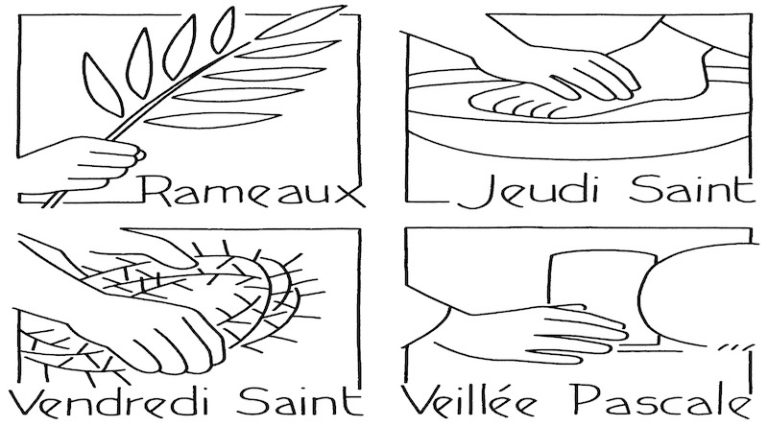 Rameaux, semaine Sainte et Pâques à Joinville le Pont. Livret de textes ...